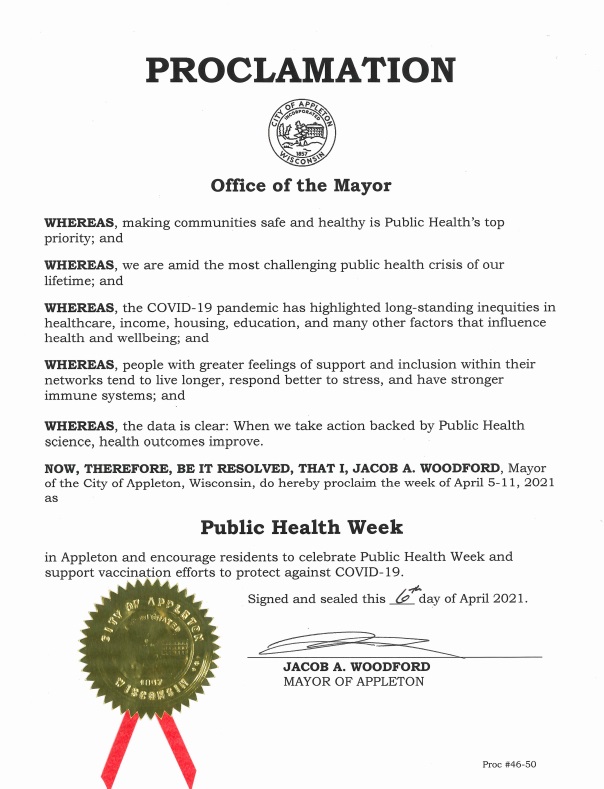 Mayor Presents 4 Proclamations At 04/07/2021 Common Council Meeting ...