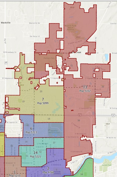Redistricting Committee Reviews 3 Options – Chooses One Closest To ...