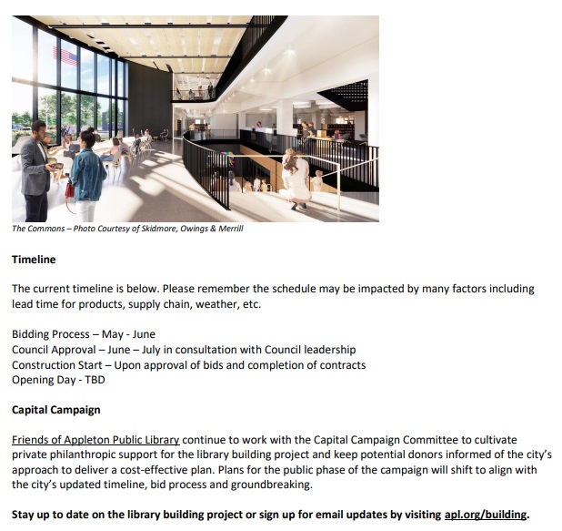 Library Board Reviews Updated Renderings Of Library Project – All ...