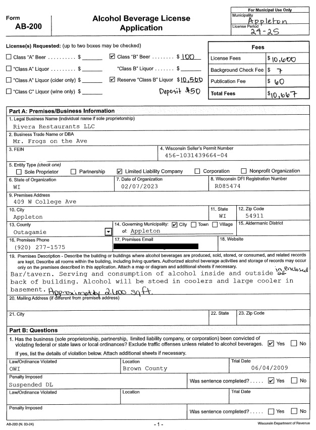 Safety And Licensing Committee Meeting 08/14/2024 – Will Vote On Non ...